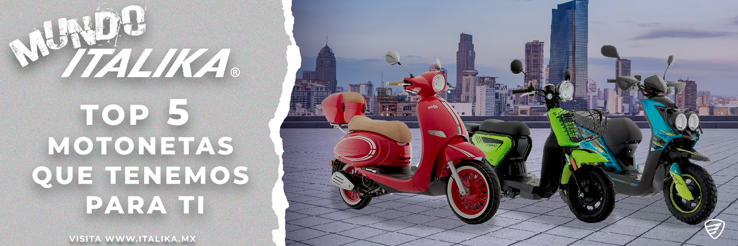 Top 5 Motonetas que en ITALIKA tenemos para ti | Mundo ITALIKA