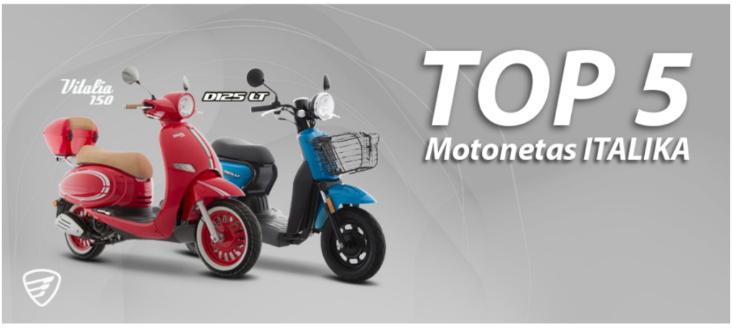 Top 5 Motonetas que en ITALIKA tenemos para ti – Mundo ITALIKA